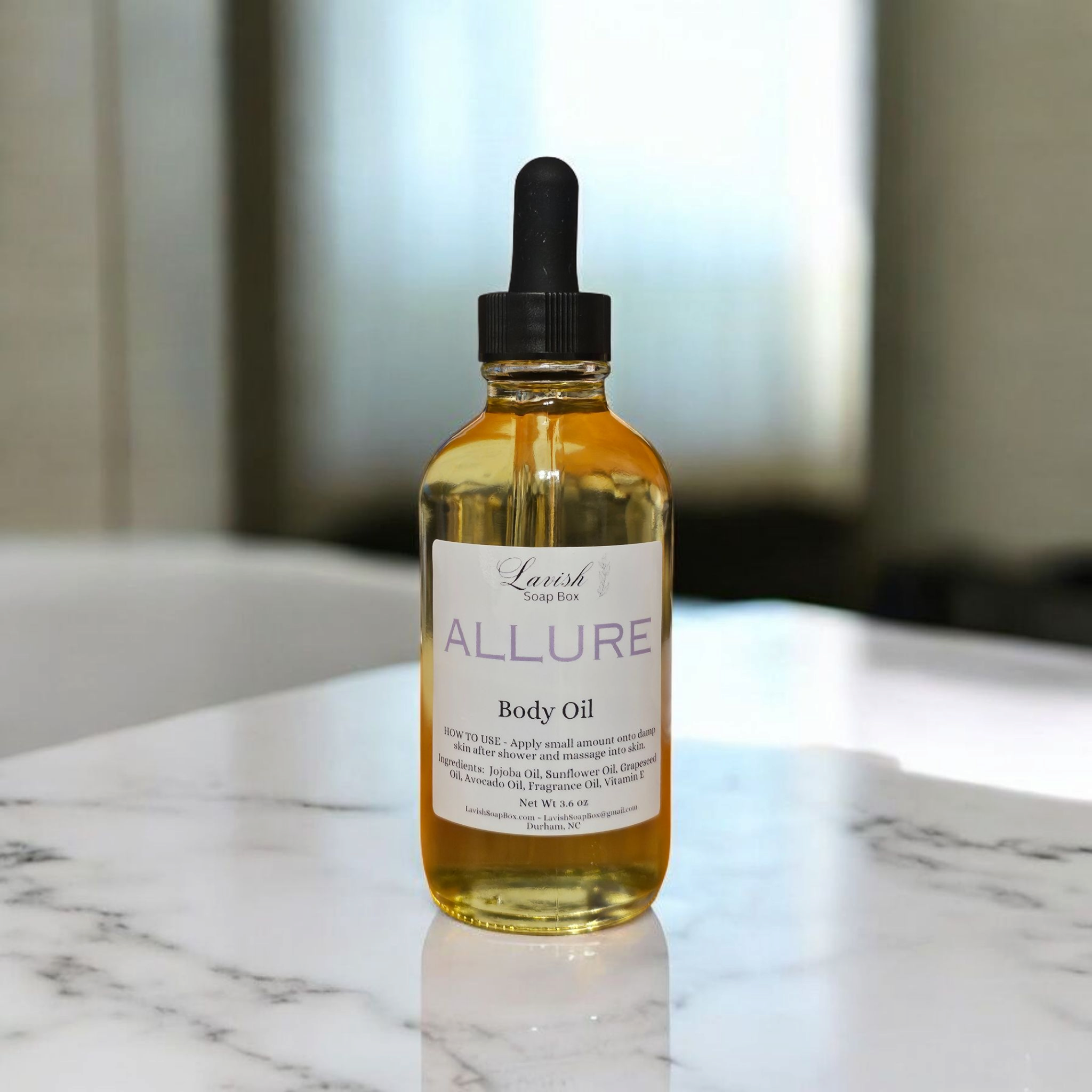 Allure Body Oil – Lavish Soap Box