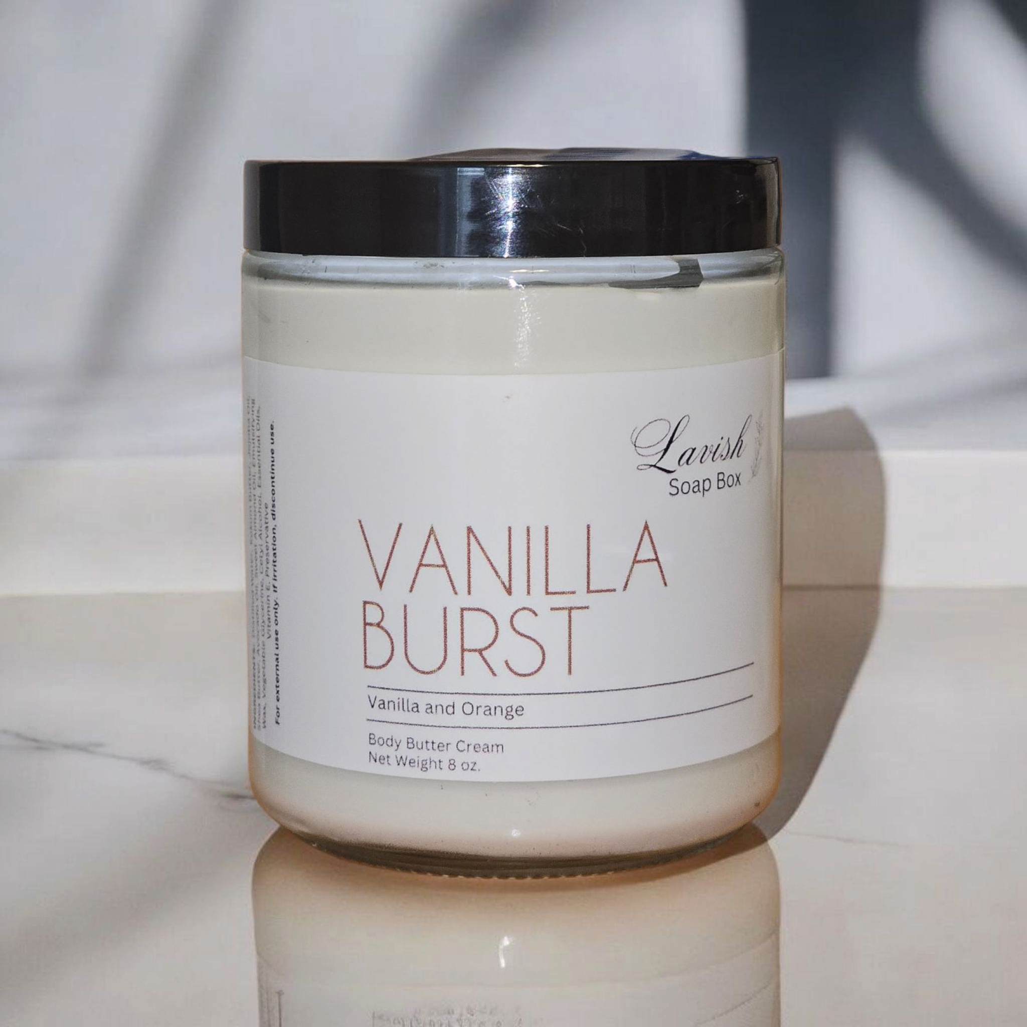 Vanilla Burst Body Butter Cream – Lavish Soap Box